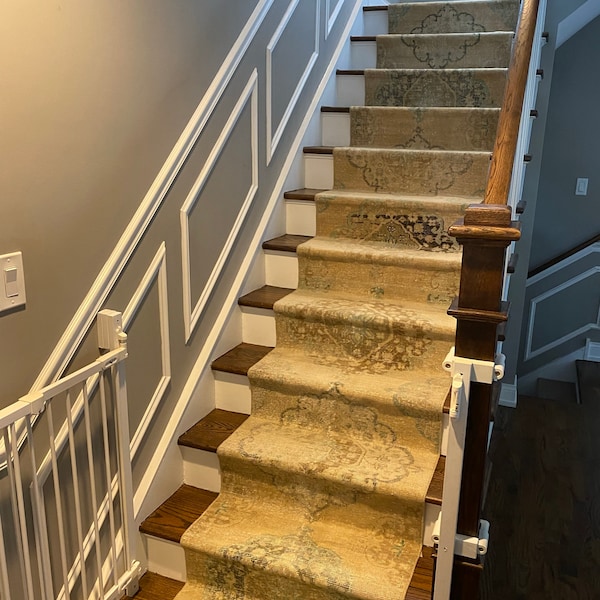 2 ‘ 23 Feet Vintage Extra Long Runner Stair Runner Rug Runner Rugs ...