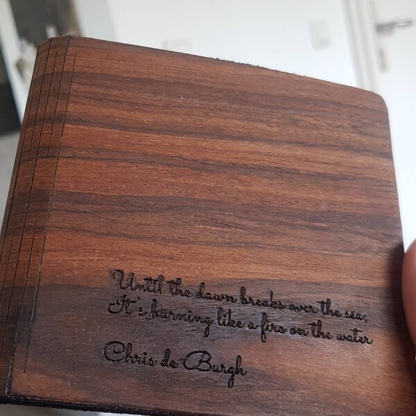 Men's Wallet Handmade Wallet Wooden Wallet Handmade Men's Wood Wallet ...