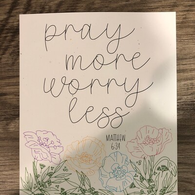 Ephesians 2:10, We Are God's Masterpiece, Bible Verse Vinyl Print ...