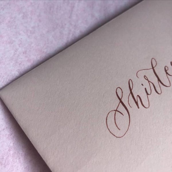 Mini Calligraphy Envelopes – Wedding Favours, Place Cards, Thank You ...