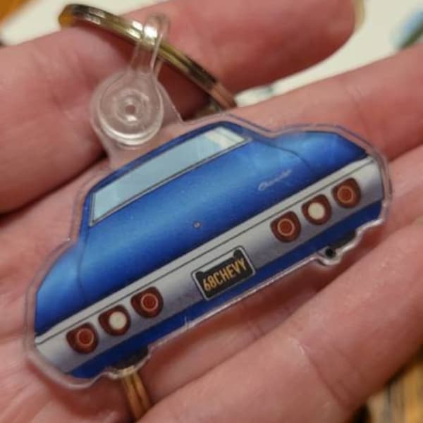1969 Pontiac GTO Judge Acrylic Keychain - Etsy