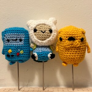 3-in-1 Adventure Time Crochet Pattern Bundle Finn Jake BMO Amigurumi ...