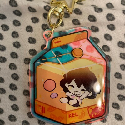 OMORI Charm OMORI Keychain Milk Set Sunny Charm Aubrey Charm Kel Charm ...