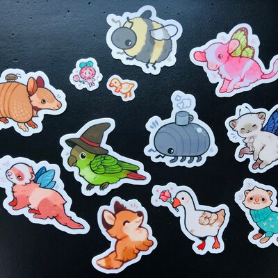 Fluffy Luna Moth Sticker / Vinyl Decal Luna Moth Sticker / - Etsy