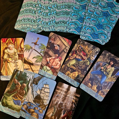 Rare Tarot of the Pirates 78 Cards Deck,tarot,tarot Deck,tarot Cards ...