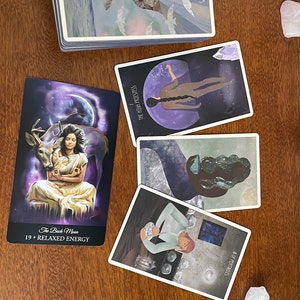 Star Seeker Wooden Card Stand Daily Card Pull Birch Walnut - Etsy