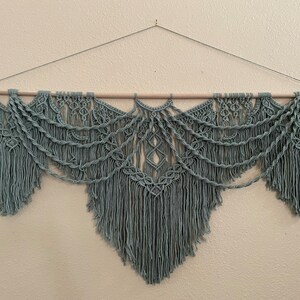 Macrame Valentine Macrame Heart Wall Hanging in Red Berry - Etsy