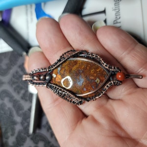 Emma : Wire Wrap Tutorial Wire Wrapped Pendant Lesson - Etsy