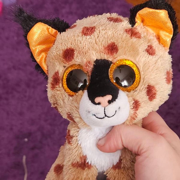 Ty Beanie Boo Tess the Green Tiger Justice Exclusive 6” RARE - Etsy