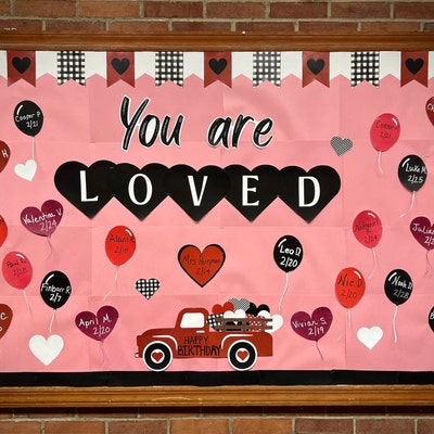 Spring Bulletin Board Printable Kit, Lets Grow Together Flower Bulletin ...