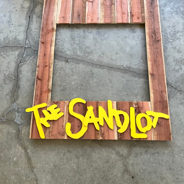 The Sandlot Wood Sign - Baseball Party Backdrop Sign - the Sandlot ...