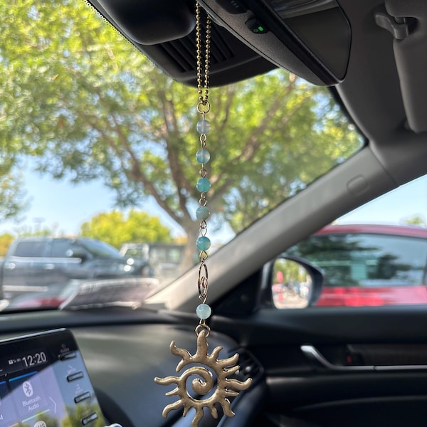 Honeybee Handmade Car Charm Rearview Mirror Decor Car Accessory Cute ...