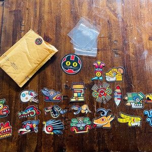 Quiahuitl Iron on Patch Sticker - Etsy