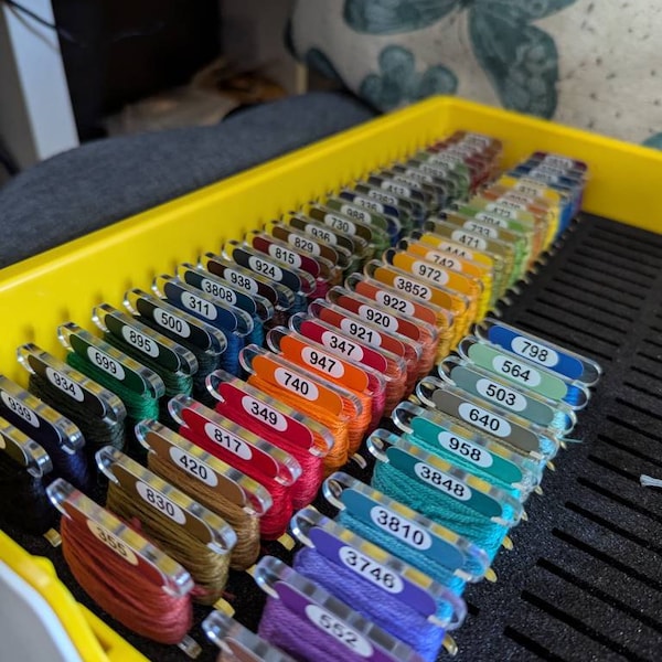 Floss Chip Storage System - FRAMES ONLY - Etsy