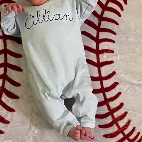 Baby Boy Coming Home Outfit, Baby Boy Monogrammed Bloomer Set, Newborn ...