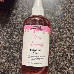 Cherry Vanilla Marshmallow Body Mist Body Splash Body Spray - Etsy