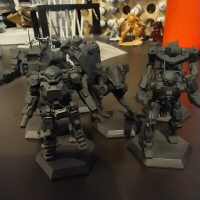 Enforcer Alternate Battletech Miniature ENF-4R Mechwarrior - Etsy