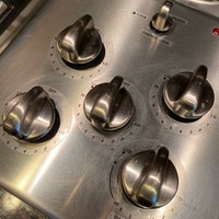 American Style Cooktop Stickers 6 Dials Lo Thru Hi in a Clockwise ...