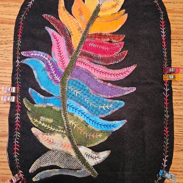 Digital Download! Peace, Hope & Joy Wool Applique - Etsy