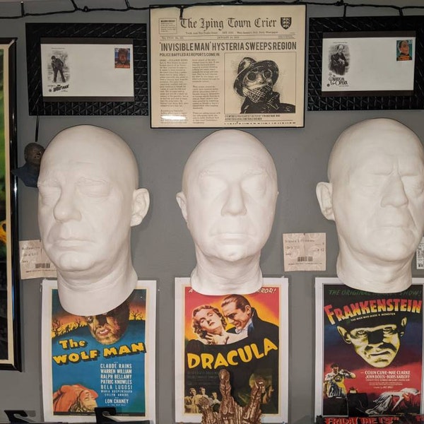 Life Mask Plastic CILLIAN MURPHY Made to Order Lifecast Life Life-size ...