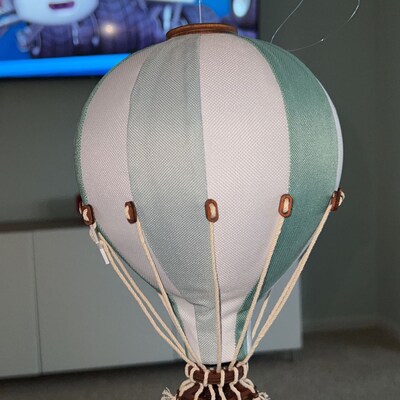 Navy Blue Beige Decorative Balloon Hot Air Balloon - Etsy
