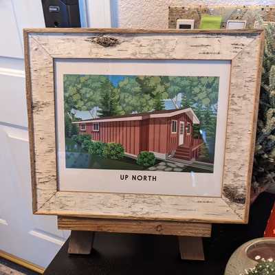 Natural Reclaimed Authentic Barn Wood Picture Frame - Etsy