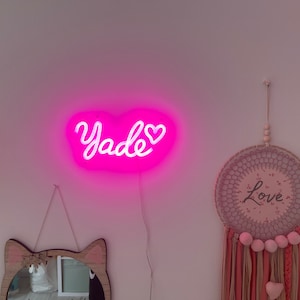 Mini Numbers Neon Sign9.5 Inch Wedding Number Signcustom - Etsy