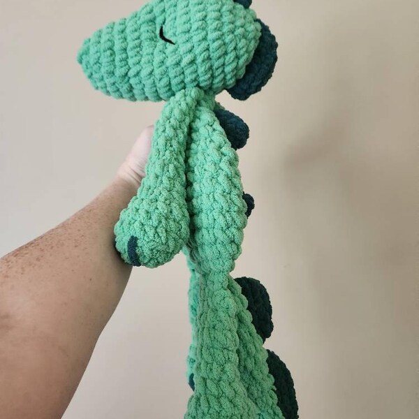 Sleepy Snuggle-saurus Rag Doll Crochet PATTERN / Rag Doll Pattern ...