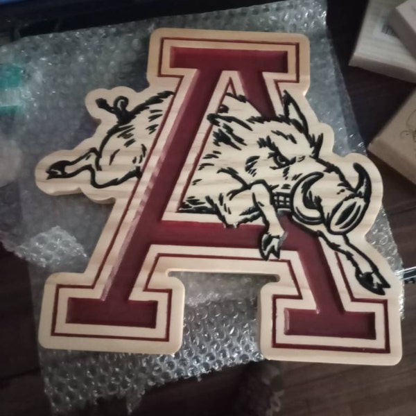 Arkansas Razorbacks Sign - Etsy