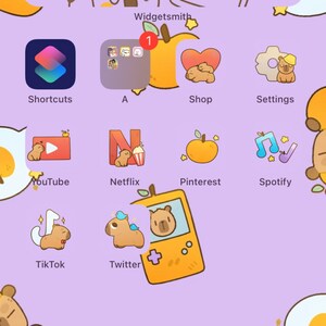 Wednesday Inspired Dark and Goth Icon Set for Ios and Android With ...