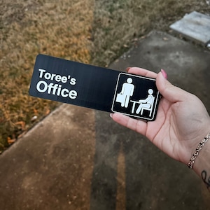 The Whiz Palace Door Sign Parks and Recreation Leslie Knope 3D Printed ...