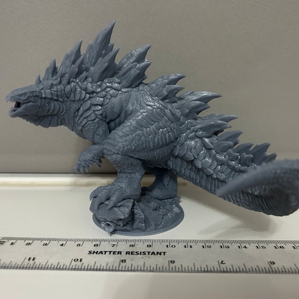 Godzilla/gojira - Premium 4k Plant Based Resin 3D Printed Miniature ...