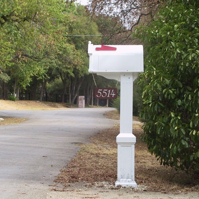 8x4 Reflective Custom Address Sign - Etsy