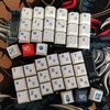 GMK Minimal Black and White Keycaps Cherry Profile Keycaps Set PBT ...