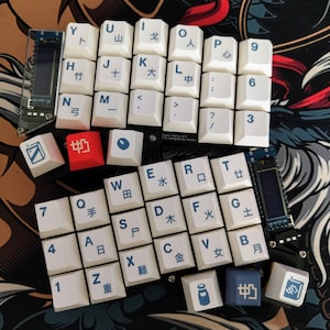 Hello World Programmer Keycaps Cherry Profile Keycaps Set PBT Material ...
