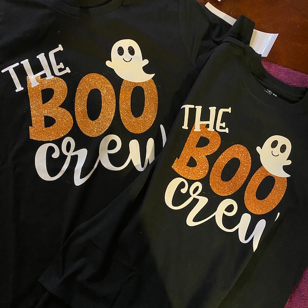 The Boo Crew Svg - Halloween - Svg - Dxf - Eps - Png - Cute Halloween ...