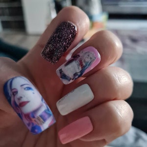 Full Set of Acrylic Nails.. inspired LABYRINTH David - Etsy