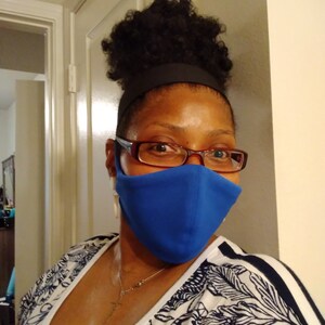 Small Medium and Extra Small ADULT FACE MASK: Thick Neoprene | Etsy