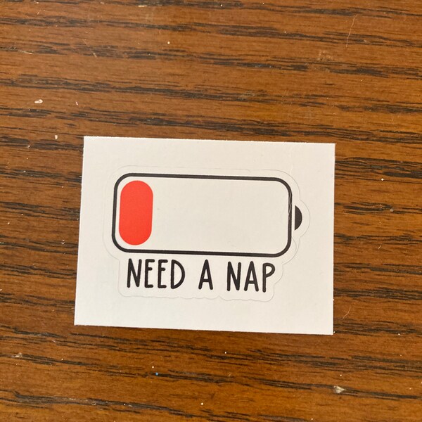 Need Snacks Battery Sticker, Snacks Sticker Funny Snack Battery ...