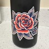 Traditional Rose Tattoo Sticker Decal - Etsy