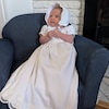 Eden Linen Dress, Christening Dress, Blessing Dress,linen Baptism ...