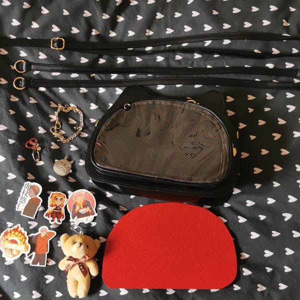 High Capacity Tote Bag,itabag With Insert,pin Display Bag,pin Collector ...