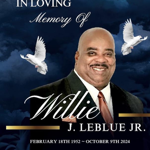 In Loving Memory PNG, Silver Royal Blue Sky Heaven's Stairway Memorial ...