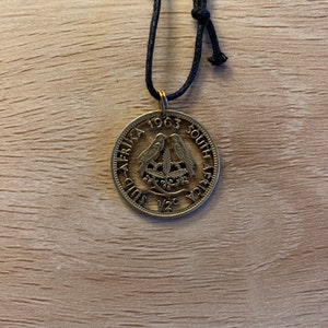 Cut Coin slovakia Coin Cross Coin Pendant With Necklace - Etsy