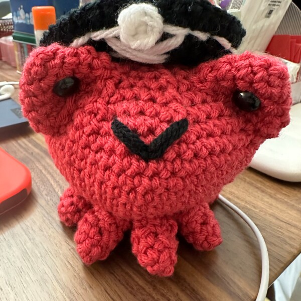 Pretzel the Frogtopus Just Roll With It Crochet Plushie - Etsy