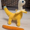 Bananasaurus Dinosaur NO SEW Crochet Pattern - Etsy
