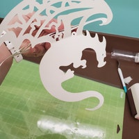 Water Dragon Papercraft 3 Sizes Sea Serpent Sculpture, Low Poly Fantasy ...