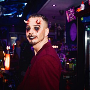 Triple Devil Horns / Silicone Prosthetic / Halloween / Demon / - Etsy