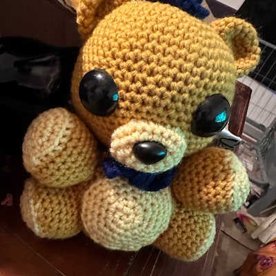 Chibi Golden Freddy Amigurumi Plush - Etsy