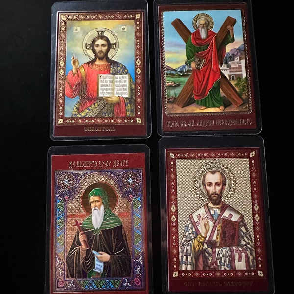 Icon Laminated | Orthodox Icons | Mother of God | Lord Jesus Christ ...